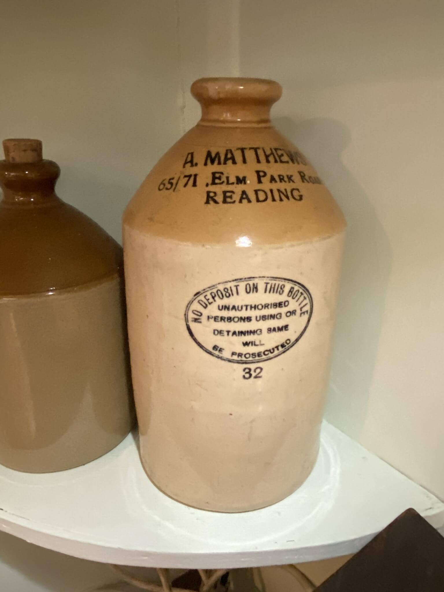 A Matthews – Ginger Beer Bottle – The Retreat